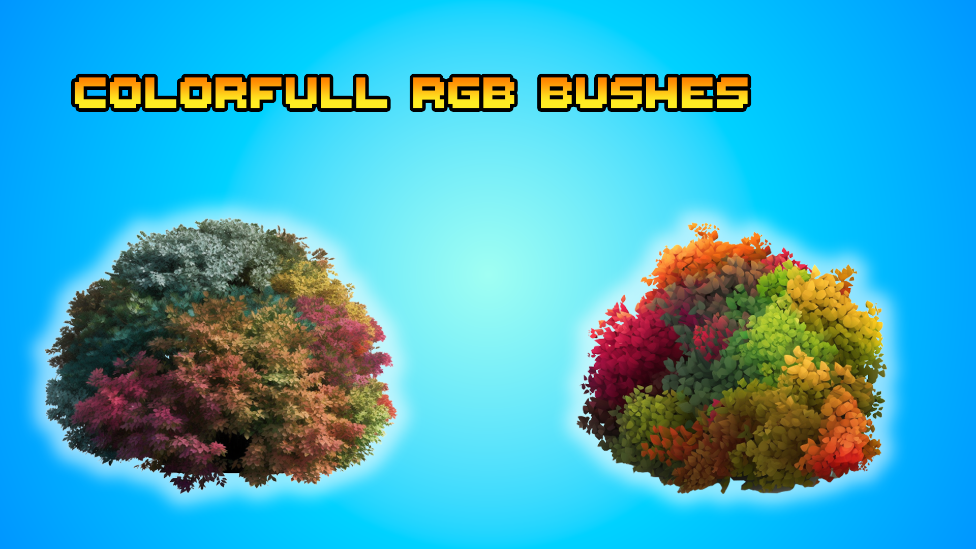 2d Realistic Trees Game Sprites